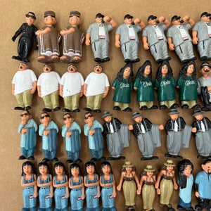 Vintage (late 90s) Homies 2" Figures by David Gonzales – Lot of 54 ...