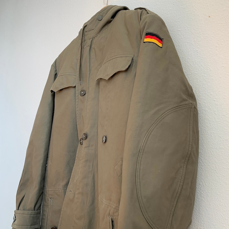 Vintage 1969 German Military Parka (XL) **like New** One-of-a-kind ...