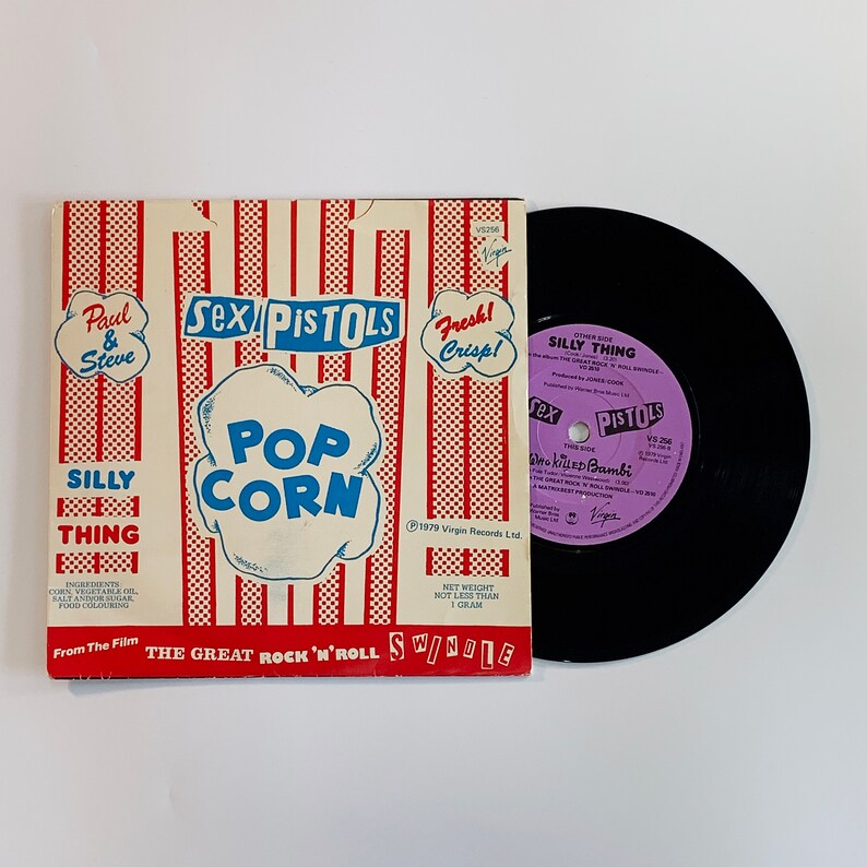 Sex Pistols Silly Thing Who Killed Bambi 7 Vinyl Virgin Vs 256