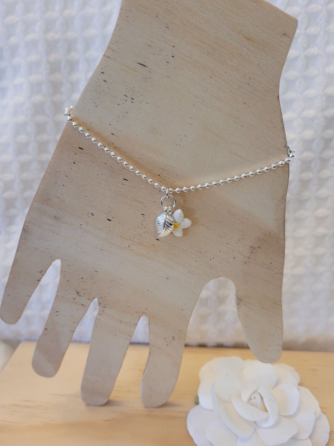 Filipiniana Jewelry - Dainty Silver Ball Chain Bracelet With Small ...