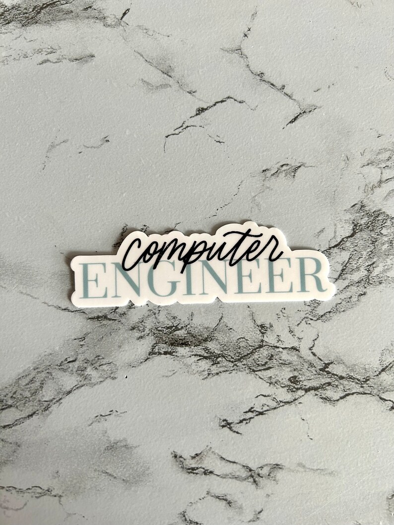 Computer Engineer Sticker STEM Sticker Engineering Sticker - Etsy