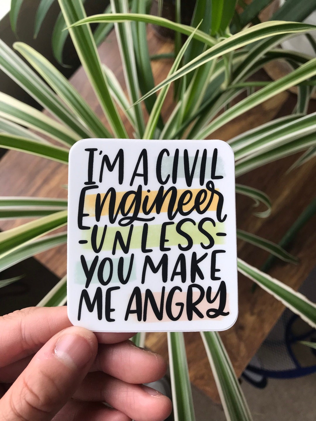 Civil Engineer Sticker || STEM Sticker || Professional Engineer Sticker ...