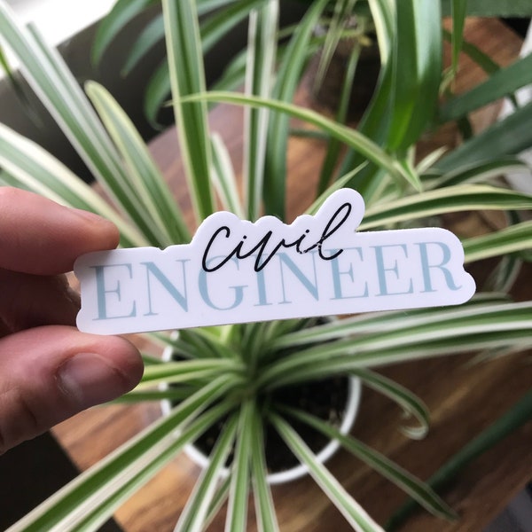 Civil Engineering Stickers - Etsy