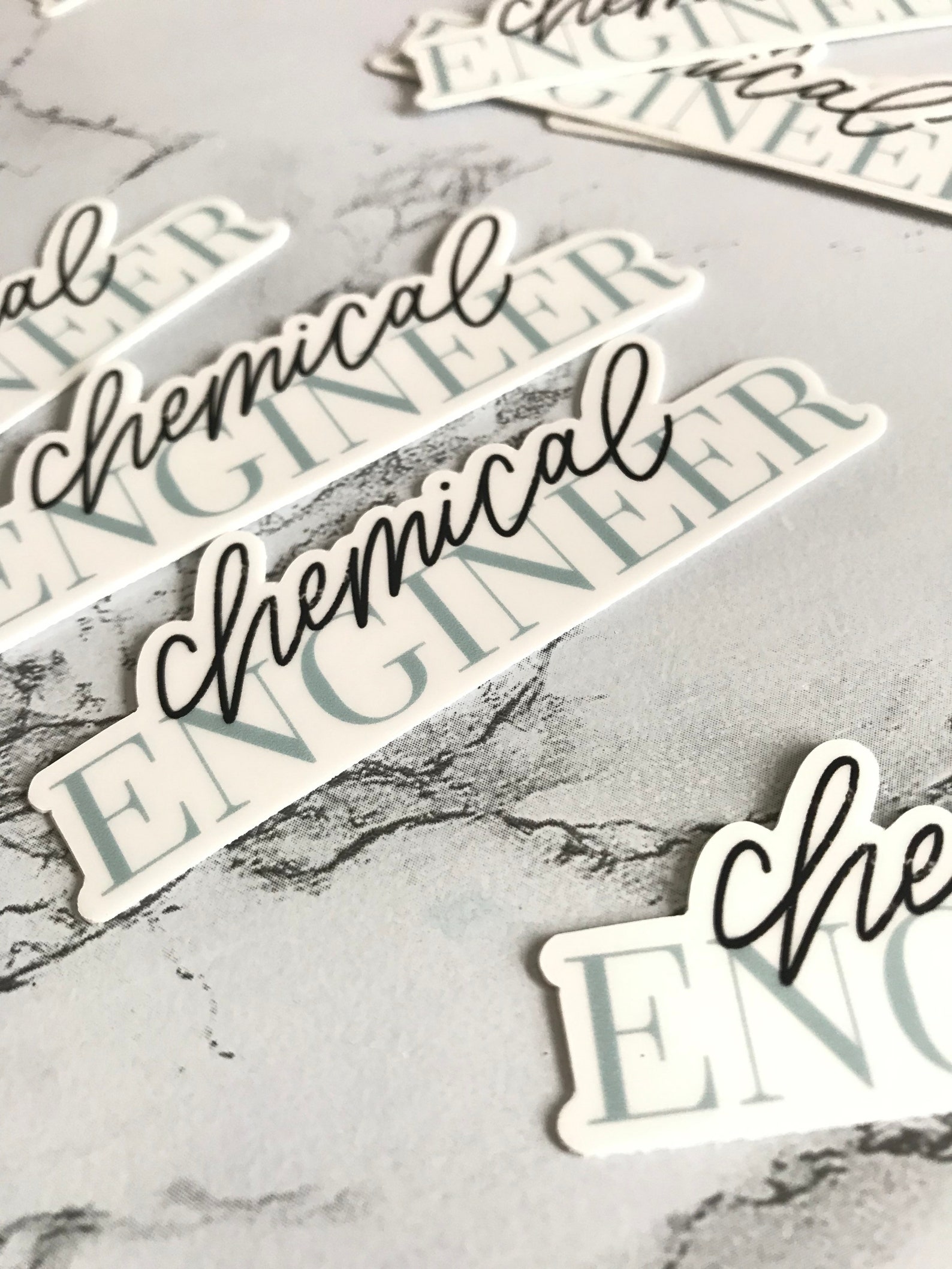Chemical Engineer Sticker, STEM Sticker, Chemical Engineering ...