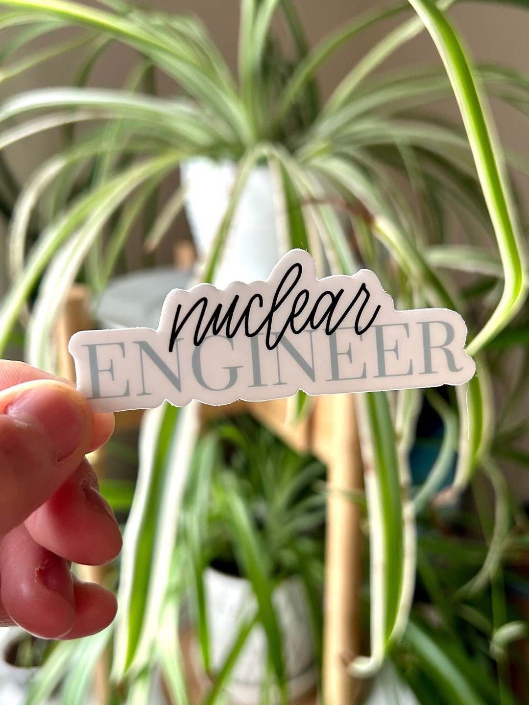 Nuclear Engineer Sticker, STEM Sticker, Nuclear Engineering ...