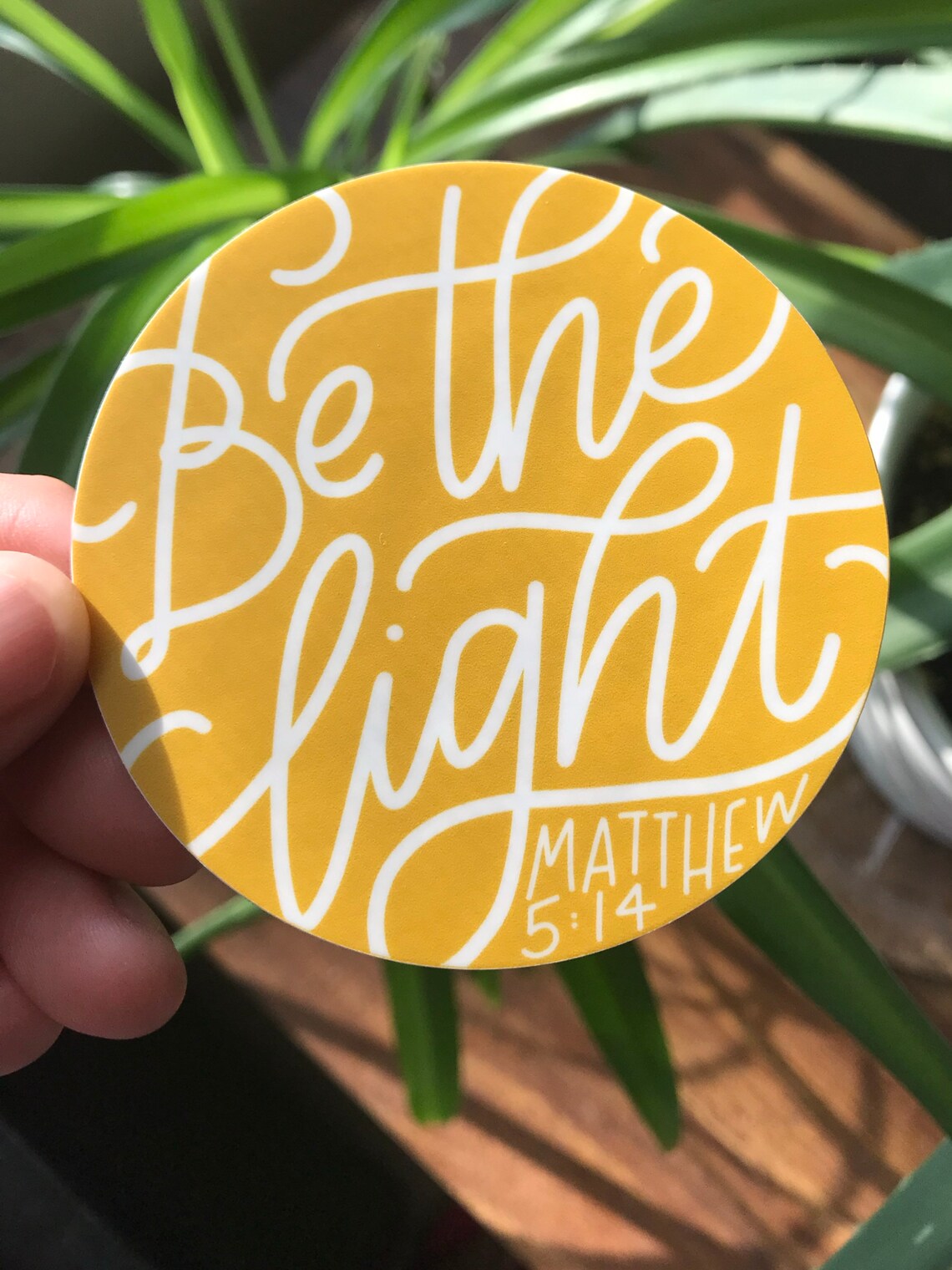 Be the Light Sticker Matthew 5:14 Sticker You Are the Light - Etsy