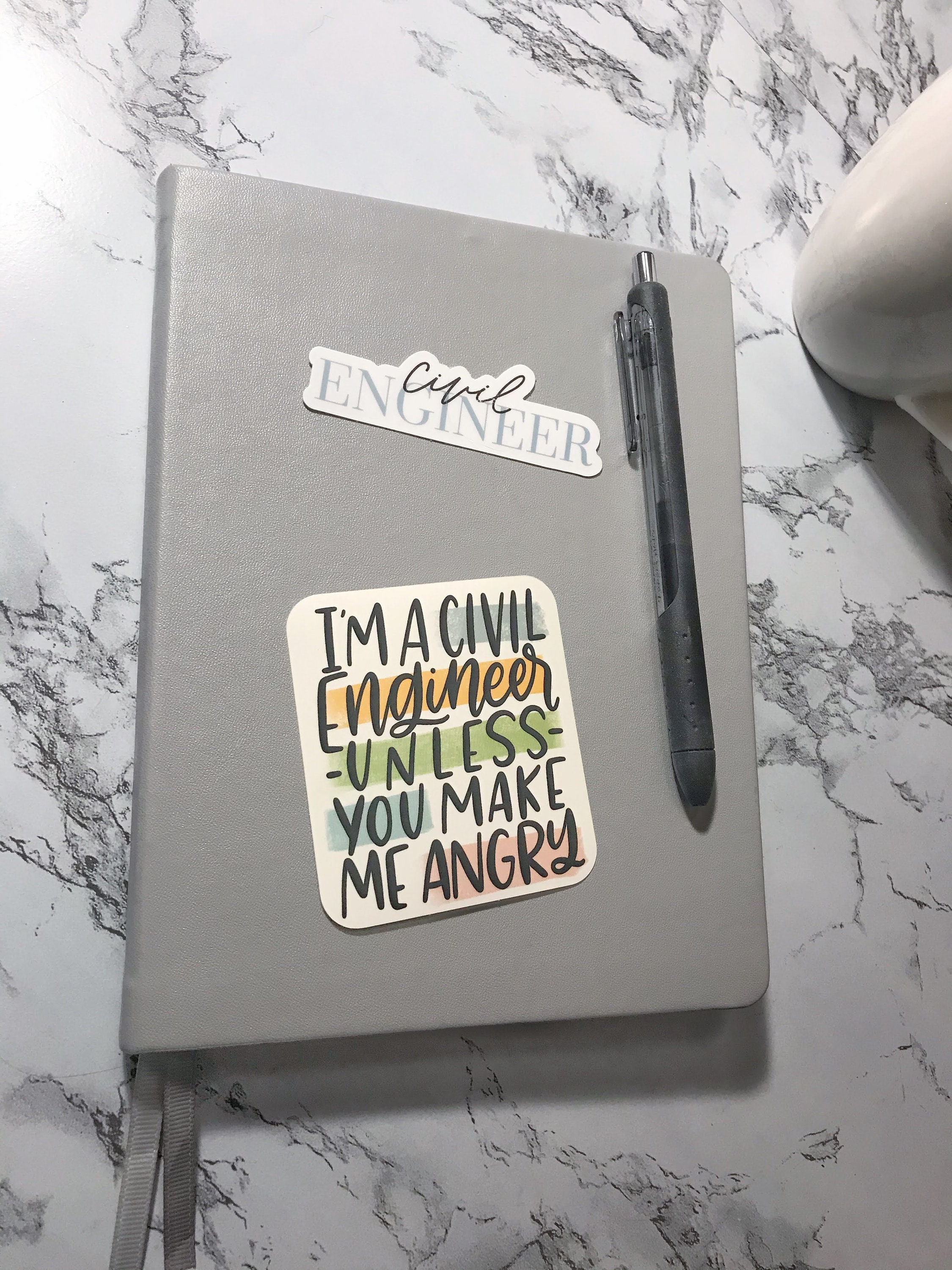 Civil Engineer Sticker STEM Sticker Engineering Sticker - Etsy