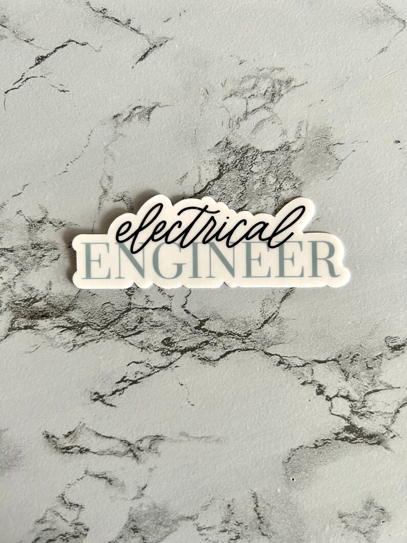 Electrical Engineer Sticker STEM Sticker Engineering - Etsy