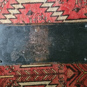 Vintage Black Metal Worn Storage Container Storage Box With Latches - Etsy