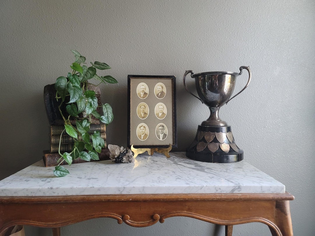 Antique Early 1900s Portrait Collage - Six Antique Portraits of Men ...