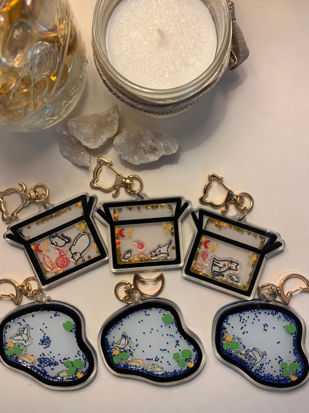 Shaker Keychains - Etsy