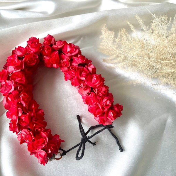 Red Hair Flower - Etsy