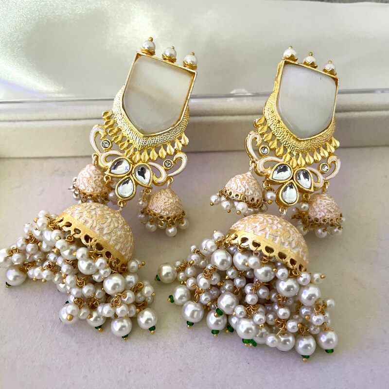Indian Earrings - Etsy
