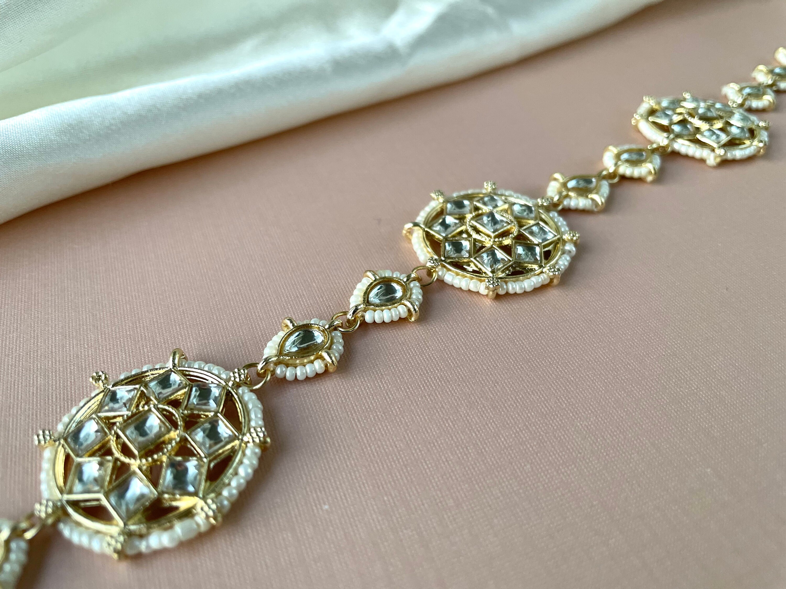 Aria Sheesh Phool Tikka Indian Bridal Matha Patti Sheesh Patti - Etsy ...