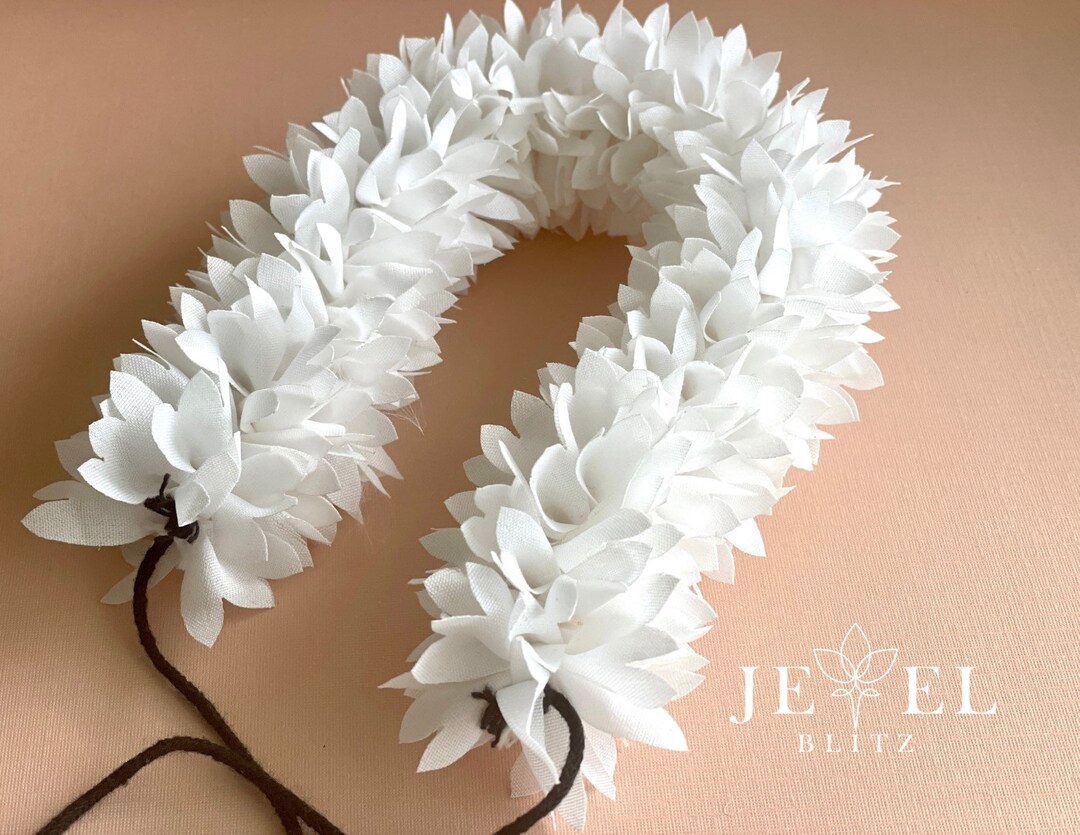 White Gajra White Veni Fabric Gajra Jasmine Gajra for Hair - Etsy