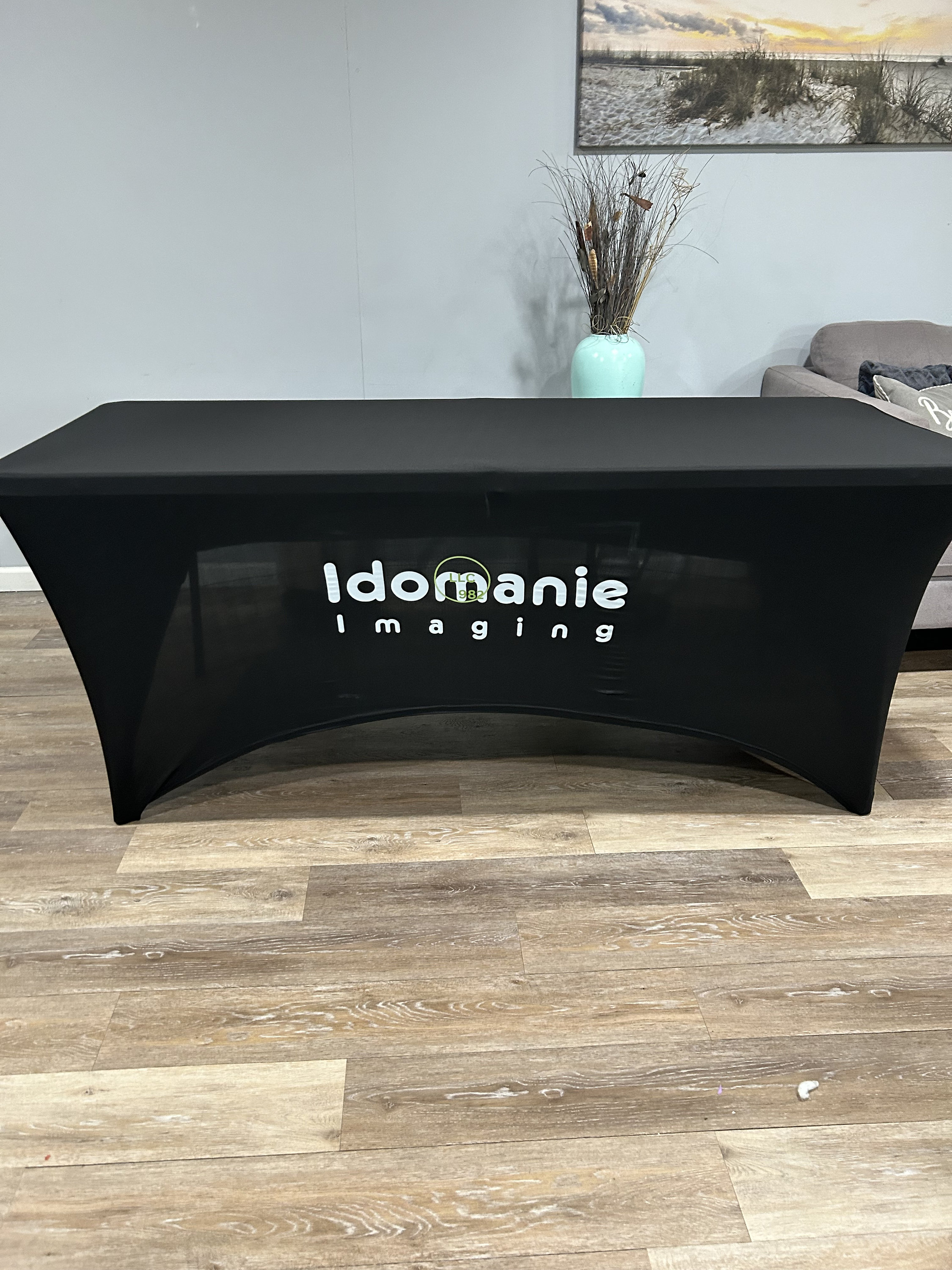 Custom Tablecloth With Business & Logo - Etsy