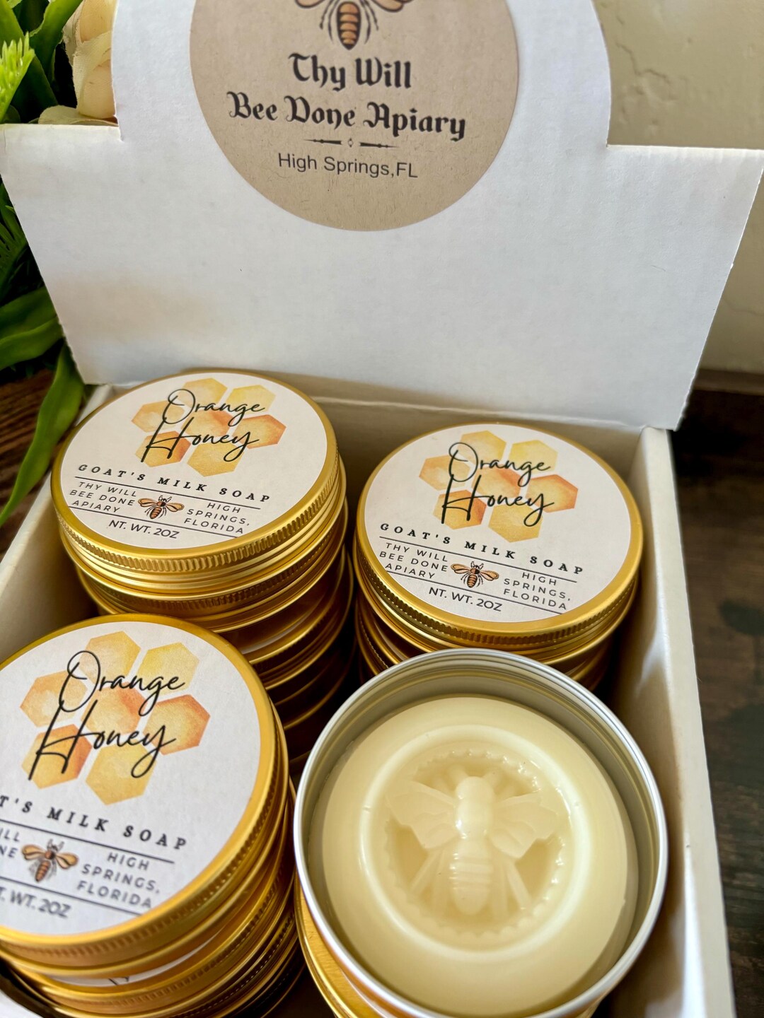 Honey Bee Soap, Wholesale Display of Goat's Milk Soap Bar, Bee Party ...