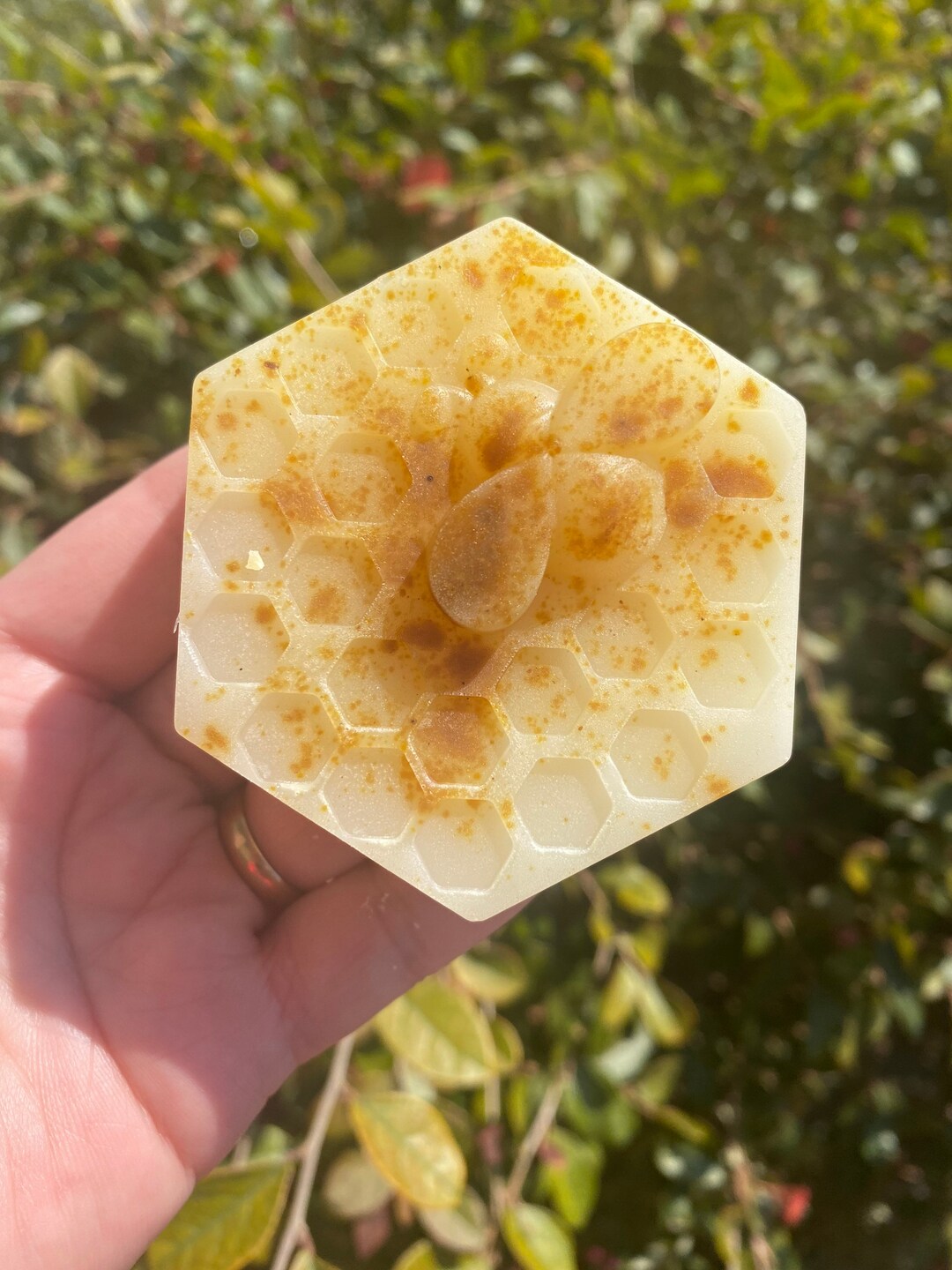 Bee Pollen Soap, Honey Soap, Bee Gift, Artisan Hand Made Soap, Honey ...