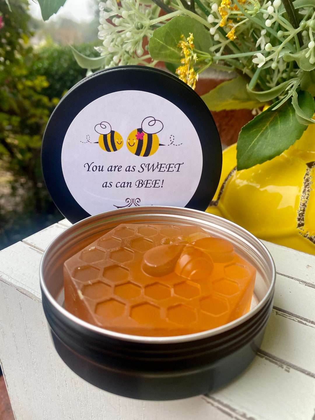 Sweet as Can Bee Party Favor, Bee Soap, Honey Bee Baby Shower, Bee ...