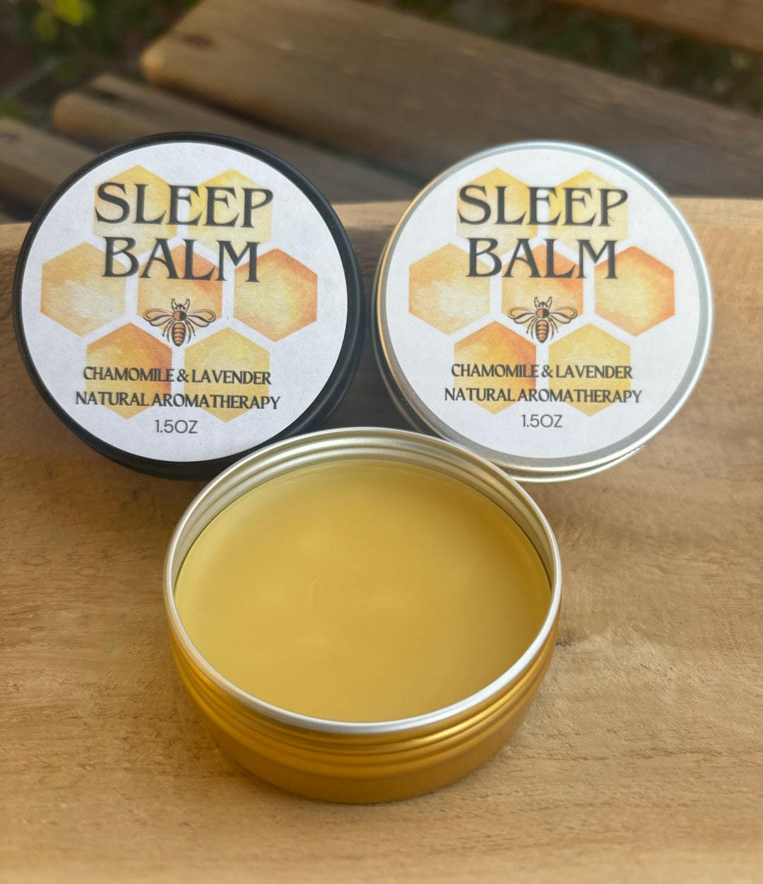 Relaxing Sleep Balm, Lavender Chamomile Relaxation Salve, Solid Perfume ...