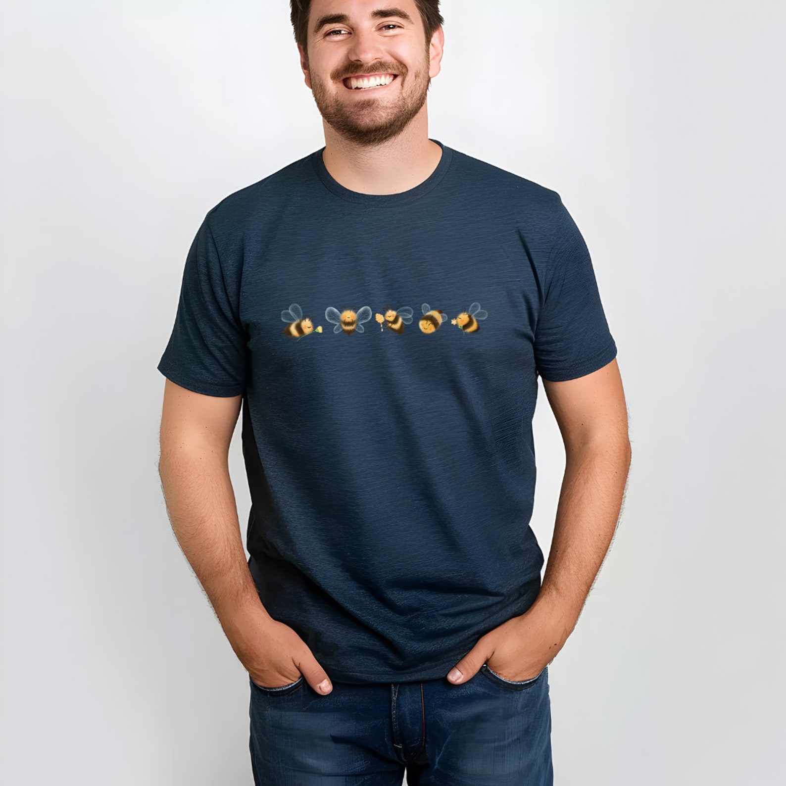Honey Bee T-shirt, Bumble Bee Shirt, Bee Lover Shirt, Cute Bee Shirt ...