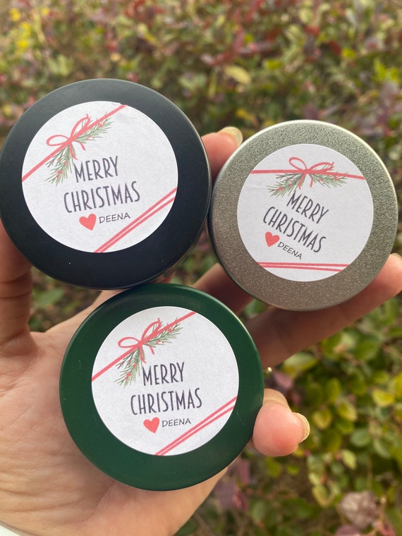 Personalized Christmas Candles Personalized Holiday Candle | Etsy