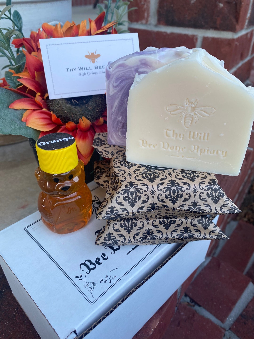 Happy Birthday Gift Box, Bee Birthday Box, Bee Gift for Women, Bee ...