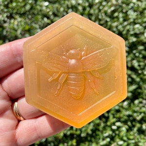 Honey Bee Soap Favors, Bee Party Favors, Honeycomb Bee Theme Soap, Honey Bee Shower, Meant to ...