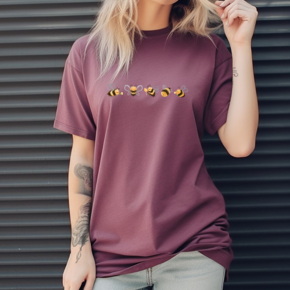 Honey Bee T-shirt, Bumble Bee Shirt, Bee Lover Shirt, Cute Bee Shirt ...