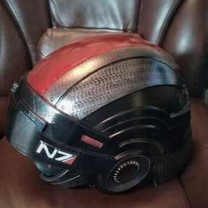 Mass Effect N7 Breather Helmet, Cosplay Helmet, Commander Sheppard N7 ...