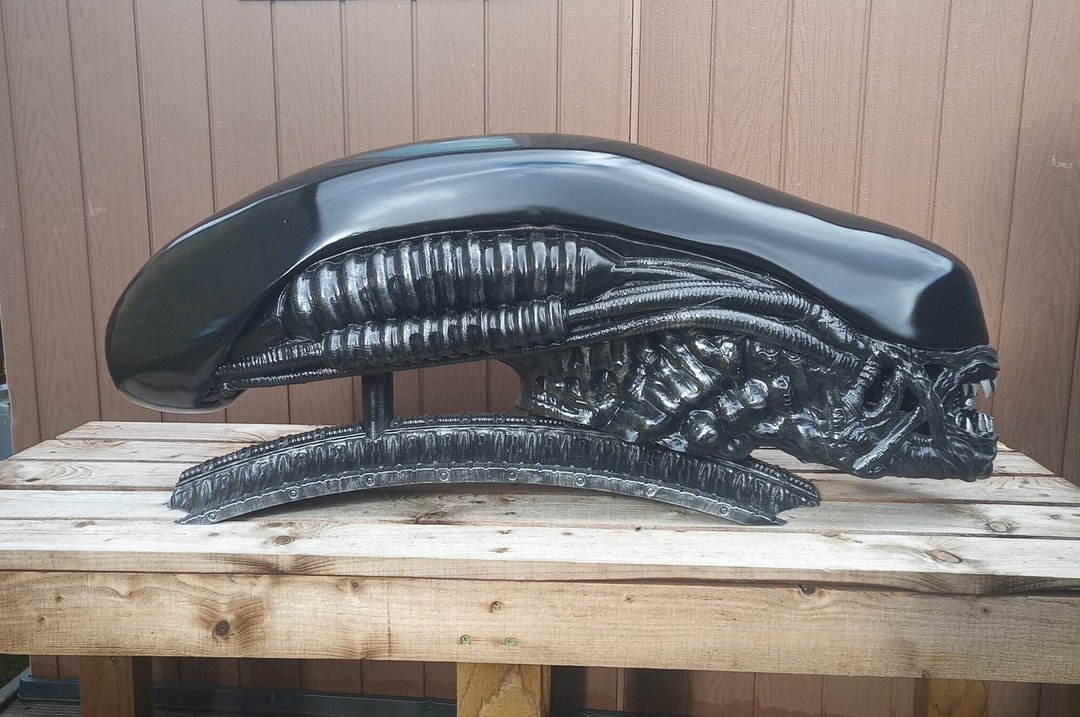 1:1 Full Scale Xenomorph Head Display Aliens - Etsy Australia