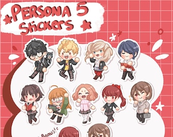 Persona 4 Cute follow the Leader Stickers - Etsy