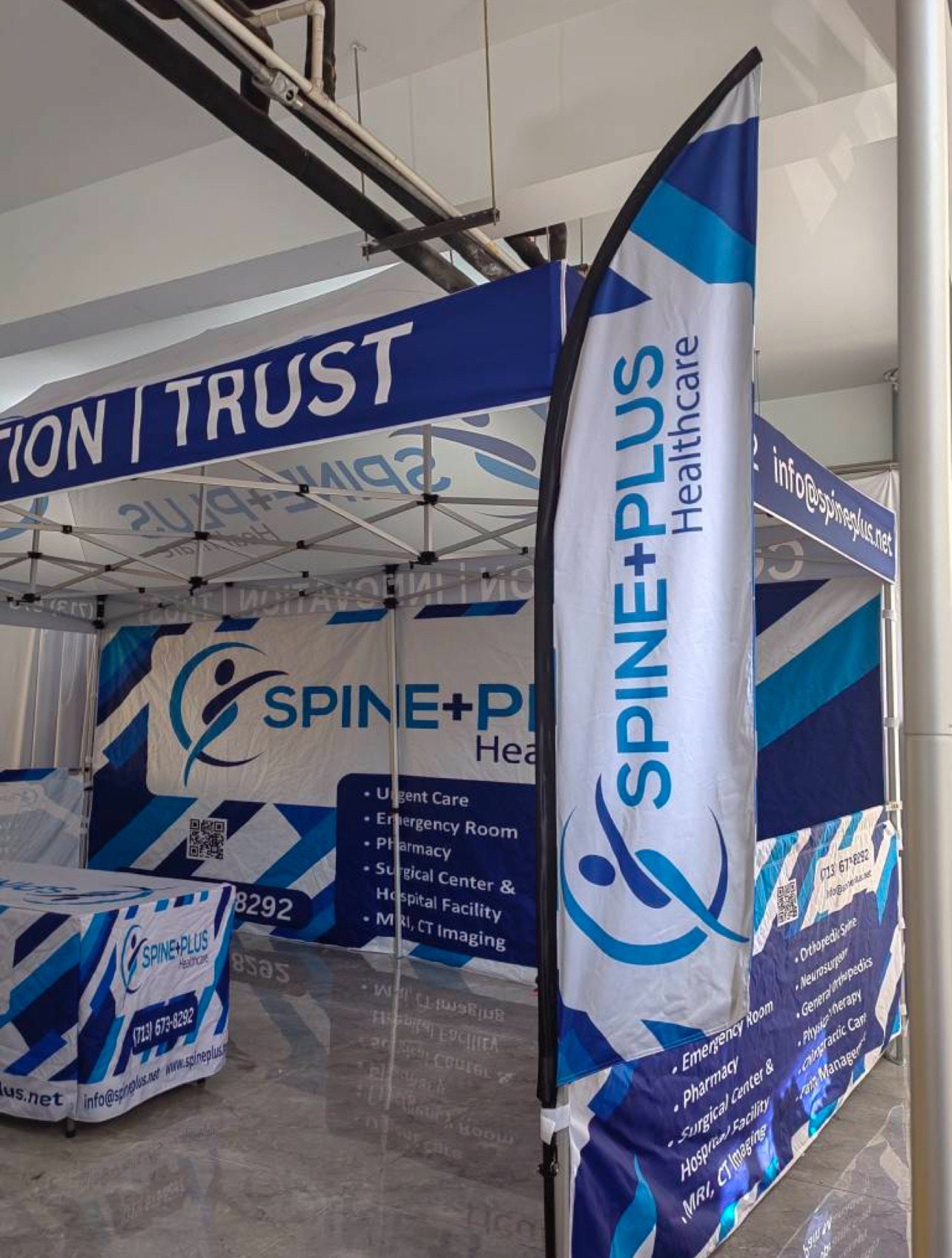 CUSTOM 10X20 TENT CANOPY Business Tent Pop up Tent Event Tent Combo ...