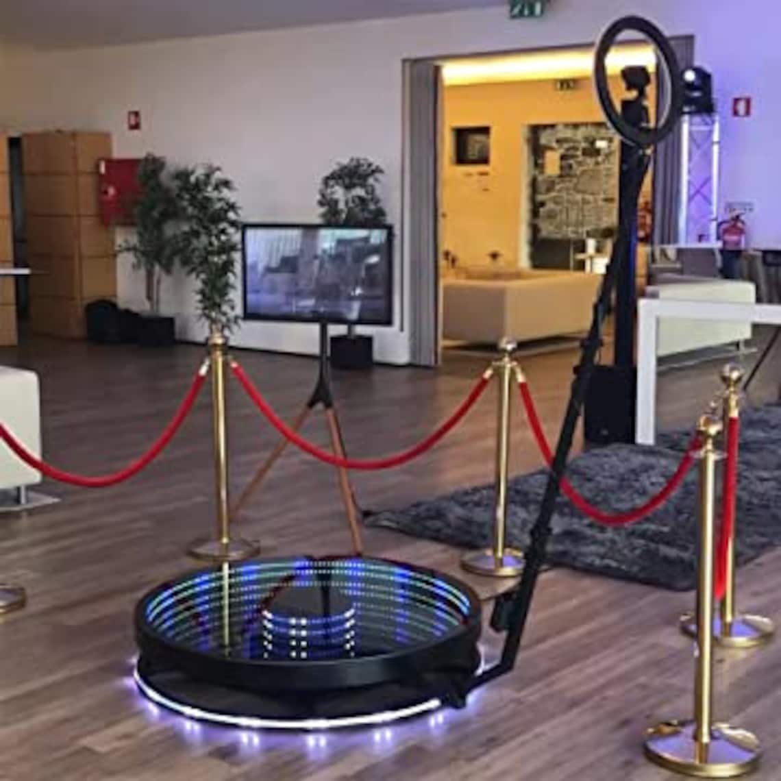 360 Infinity Photo Booth Automatic Spin Infinity LED 360 Photo Booth ...