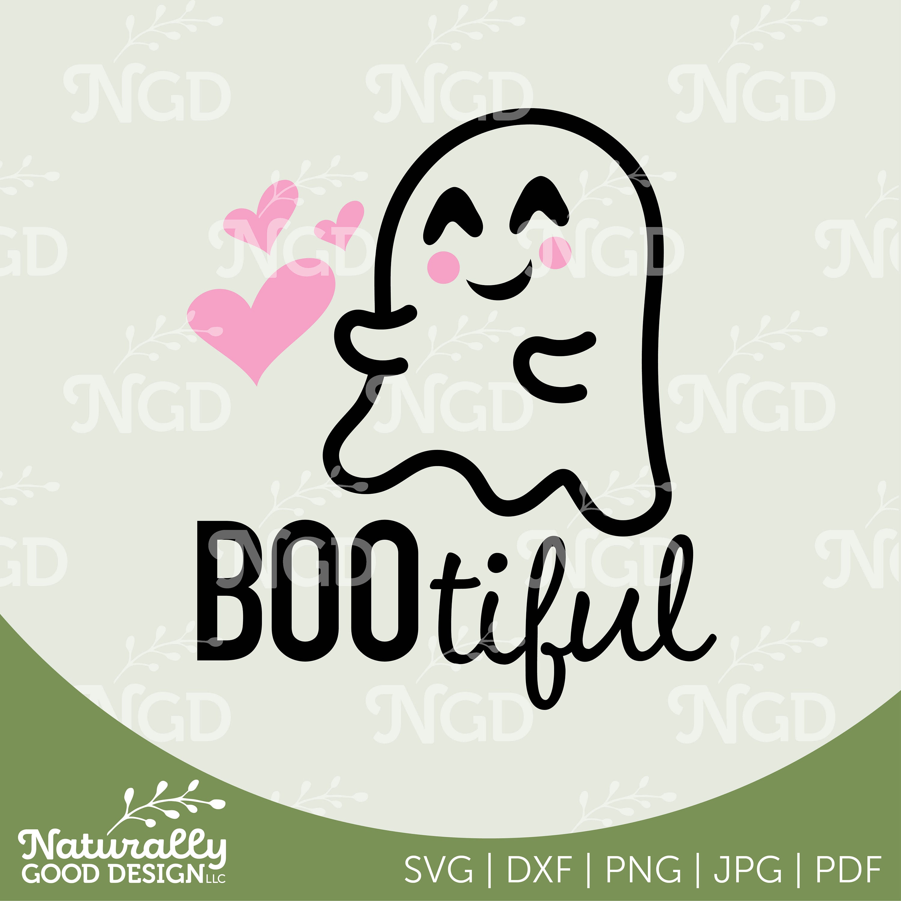 Bootiful SVG Cut File Png Jpg Pdf Dxf Cricut Silhouette Printable Halloween - Etsy