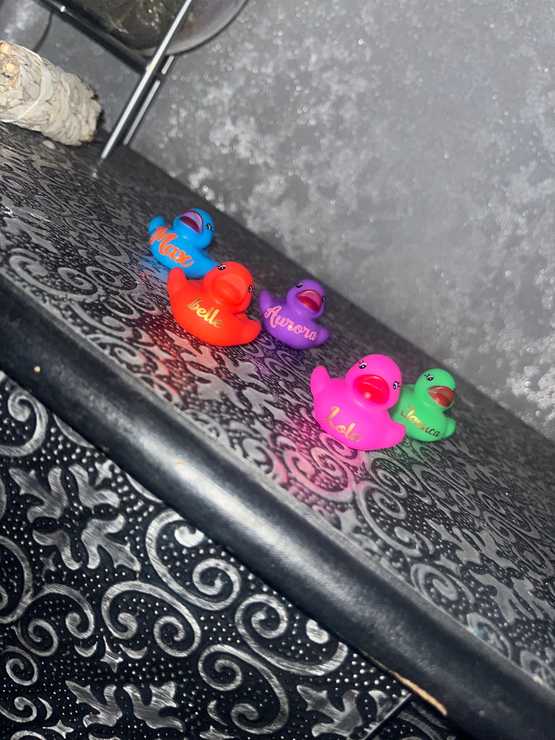 Personalised Rubber Ducks Set of 5 - Etsy