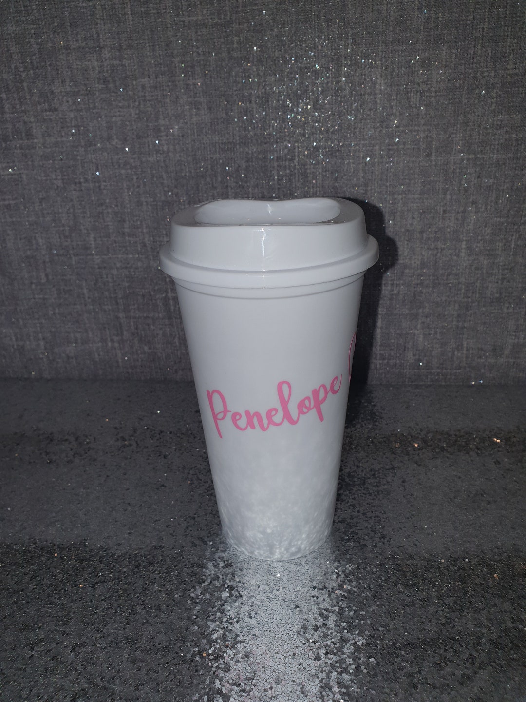 Personalised Plain White Reusable Hot Cup - Etsy