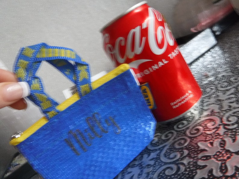Personalised Mini Ikea Shopping Bag With Keychain - Etsy