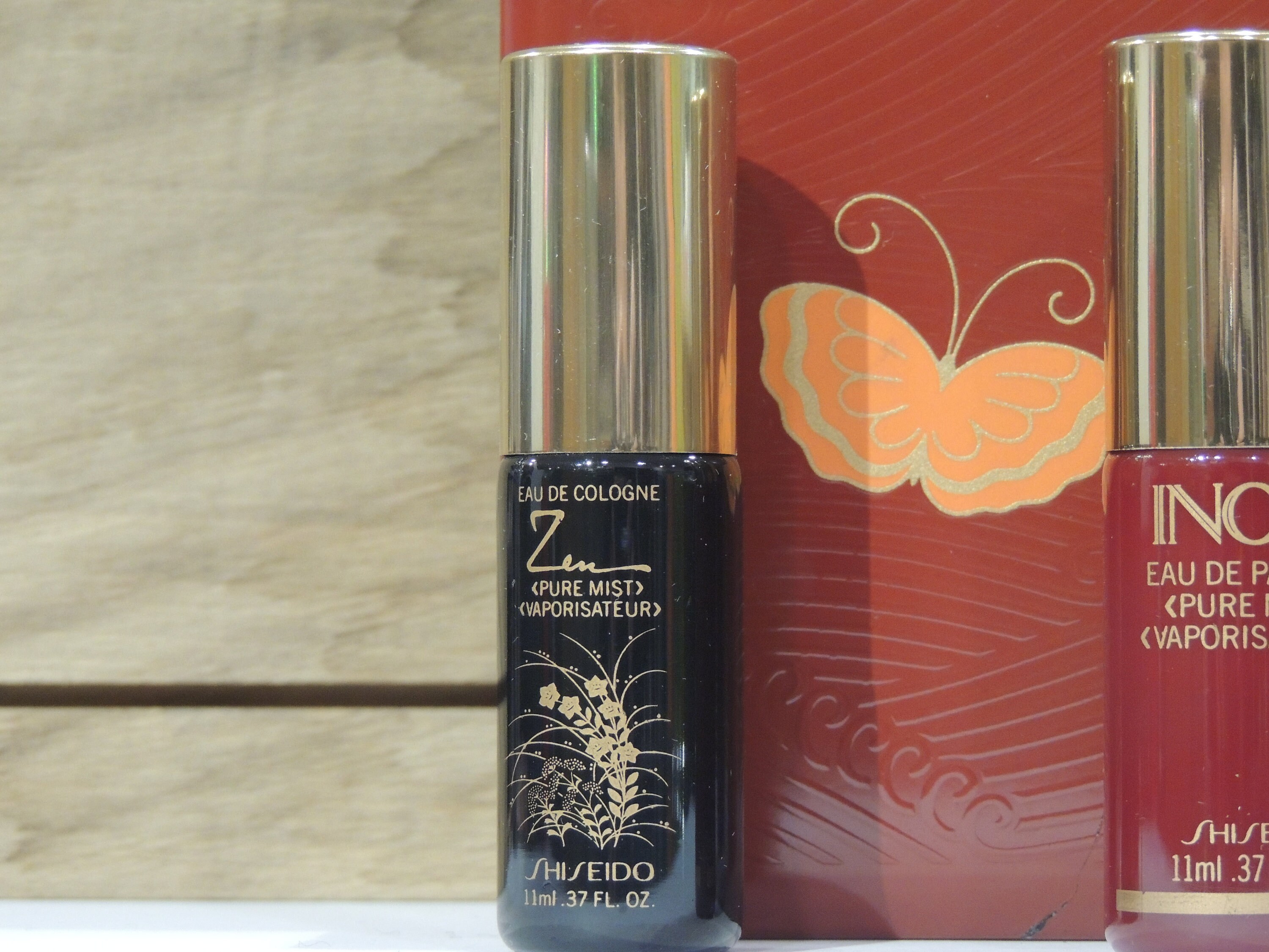 Shiseido Set: Zen Eau De Cologne 11ml Inoui Eau De Parfum 11ml Murasaki ...