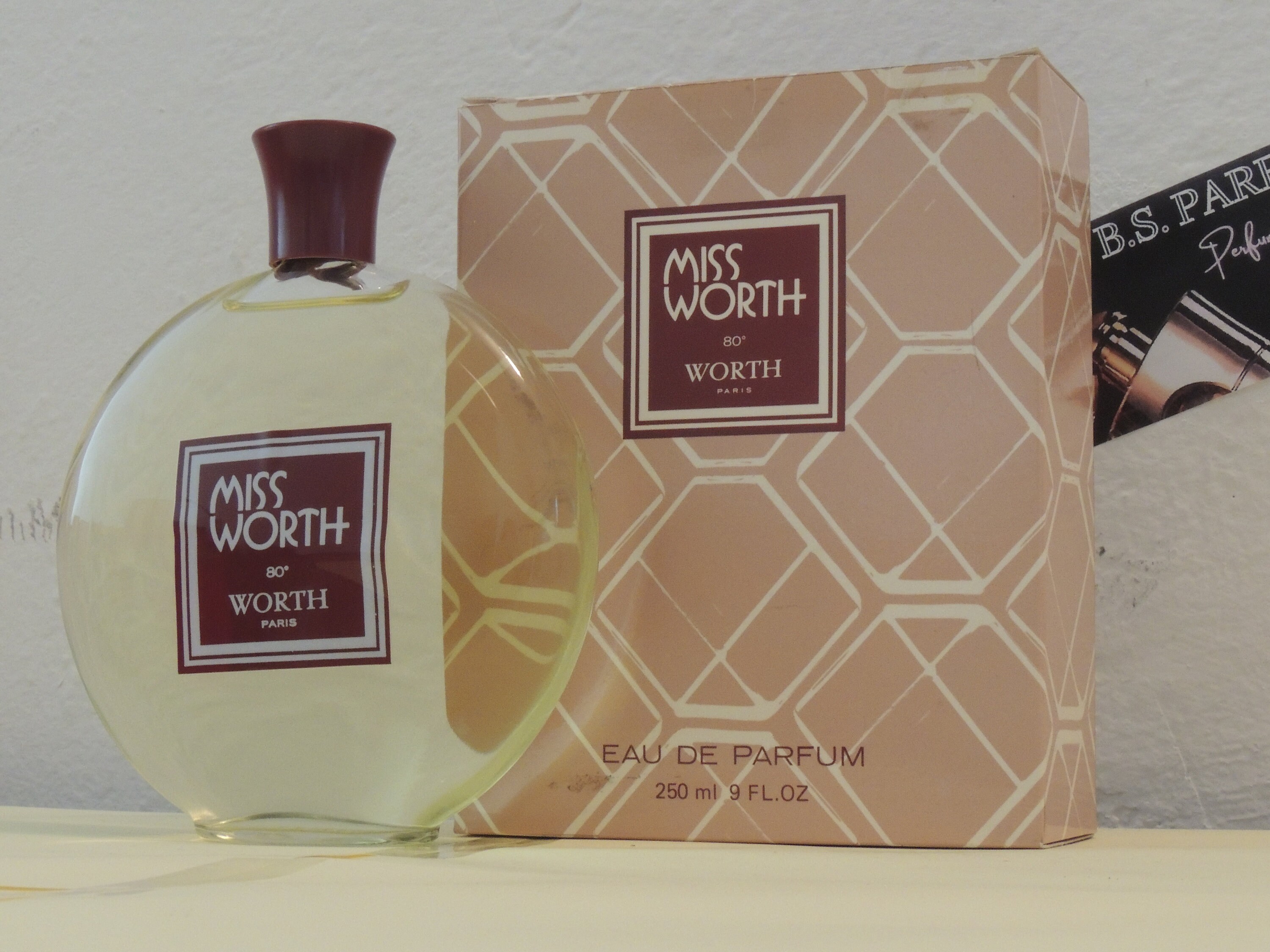 Miss Worth Worth Eau de Parfum 250ml Edp Splash Vintage | Etsy