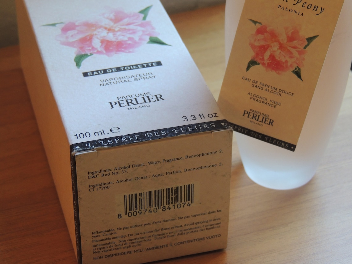 Pink Peony Paeonia Perlier Eau De Toilette 100ml Edt Spray - Etsy