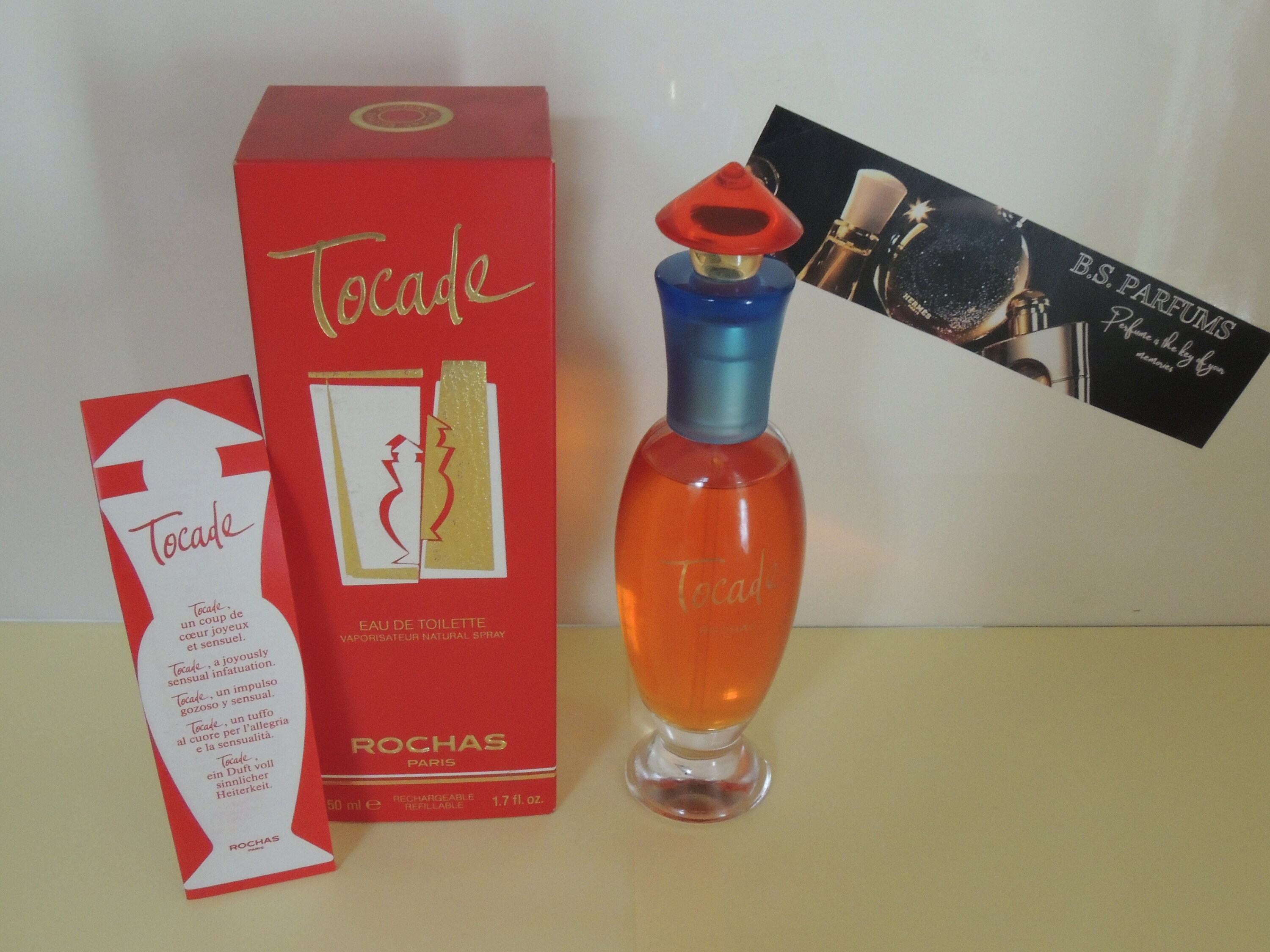 Tocade Rochas Eau De Toilette 50ml Spray Vintage Very Rare - Etsy