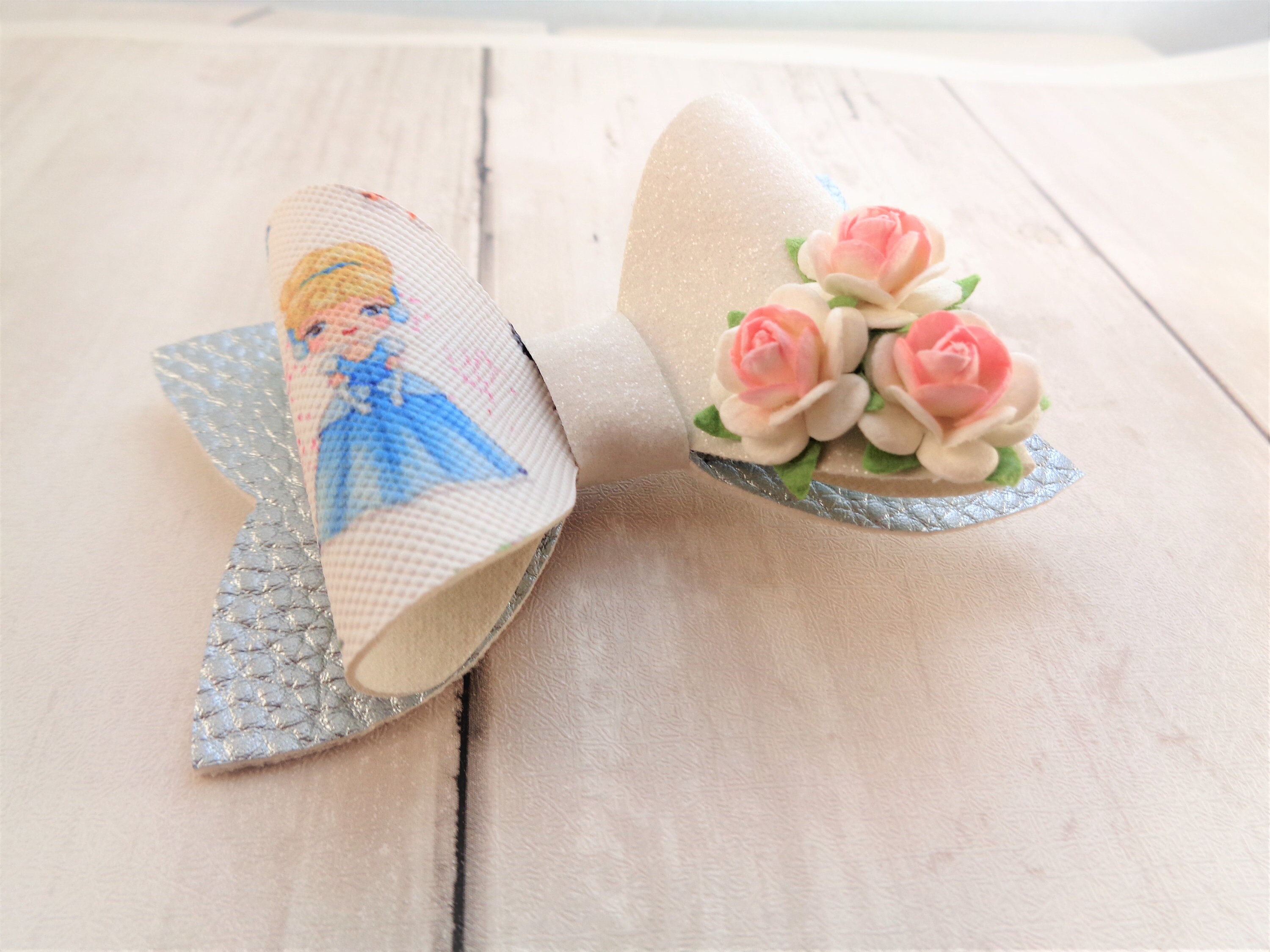 Cinderella Princess Hair Bow - Etsy