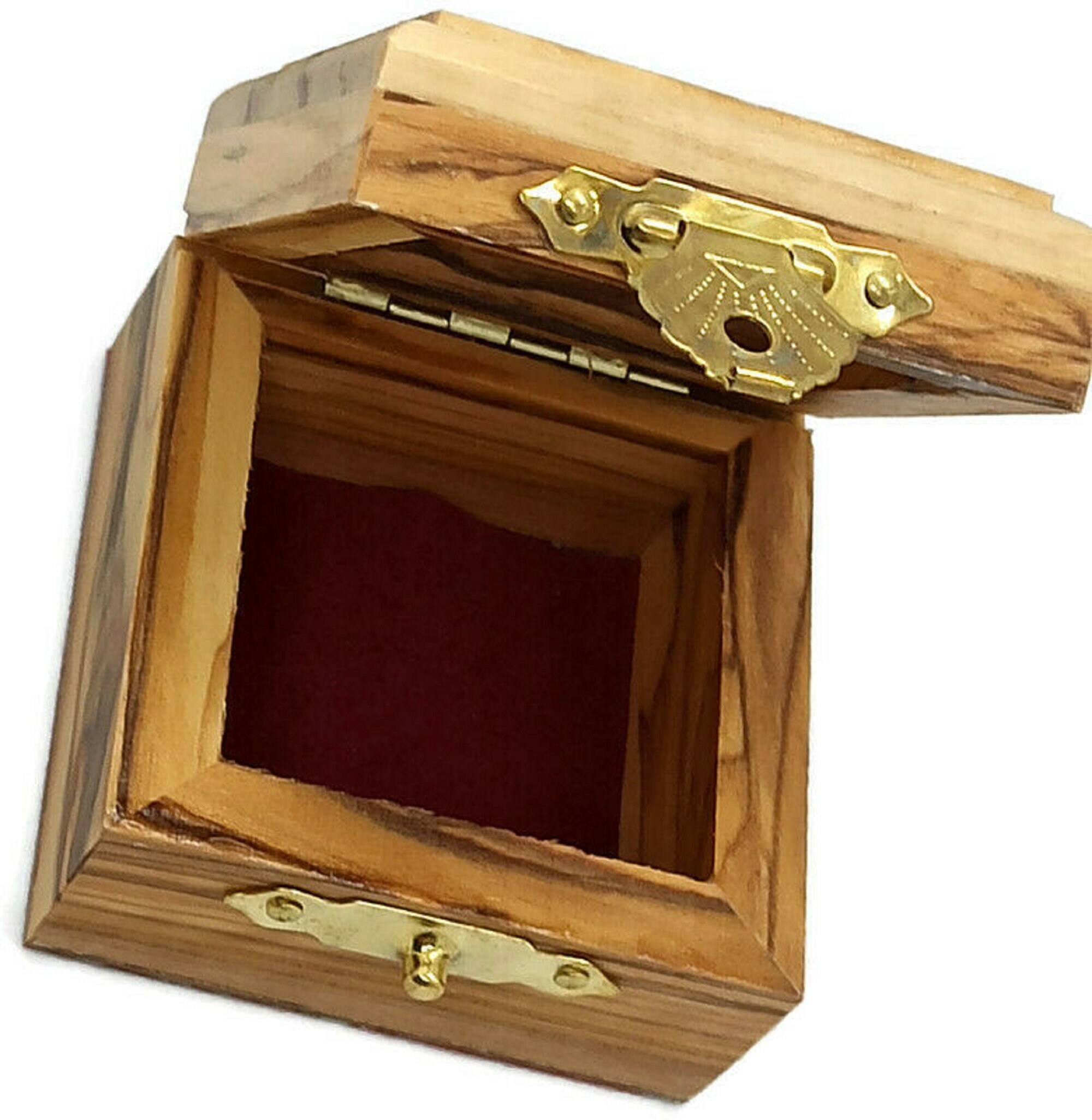 Olive Wood Box Hand Made in the Holy Land Jerusalem Blessed - Etsy UK