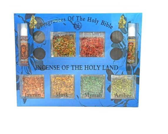 Incense Set Holy Mix Fragrance of Holy Bible Oils Blessed Made | Etsy
