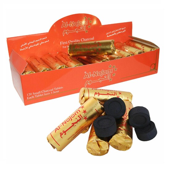 First Quality Burner Rolls Coal Disc Tablets Hookah Nargila | Etsy