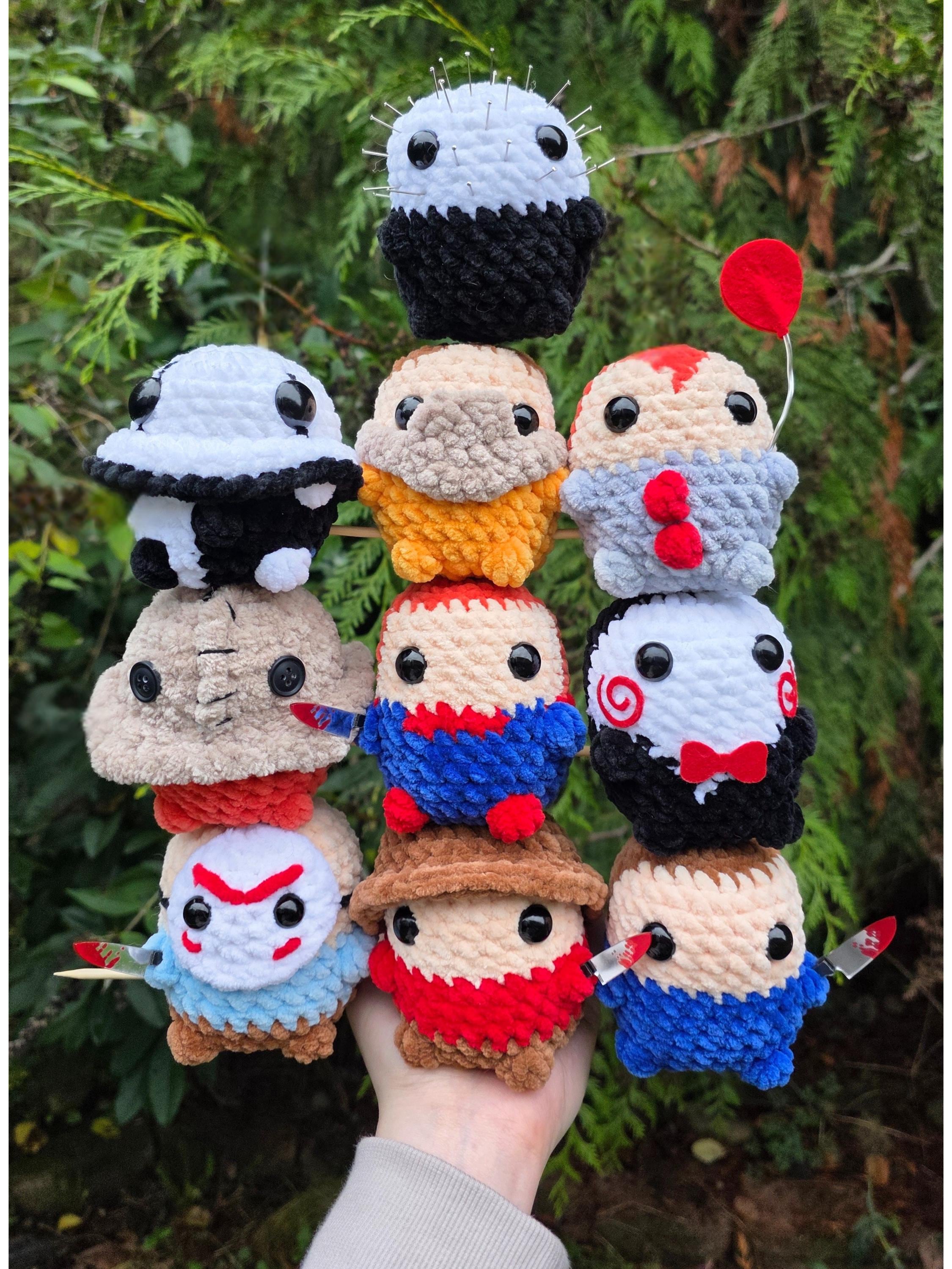 Crochet Slasher Plushie: Handmade Horror Movie Characters - Etsy