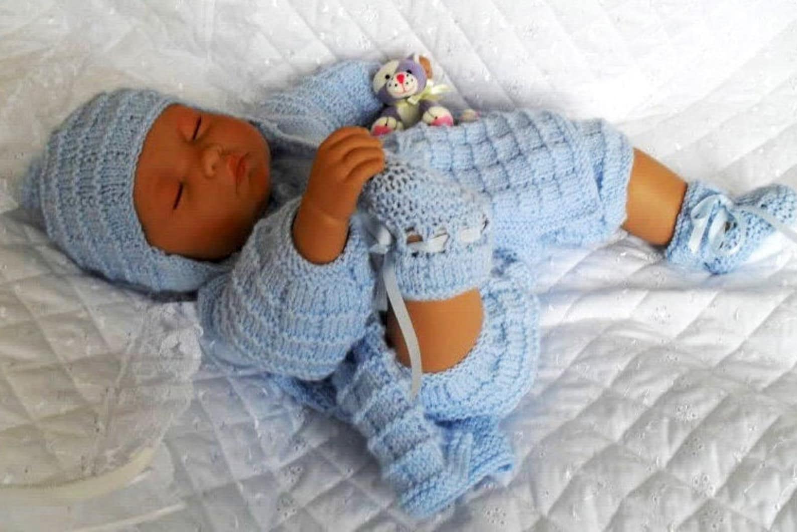 Baby Easy Matinee Coat Knitting Pattern 0-3 Month Baby - Etsy