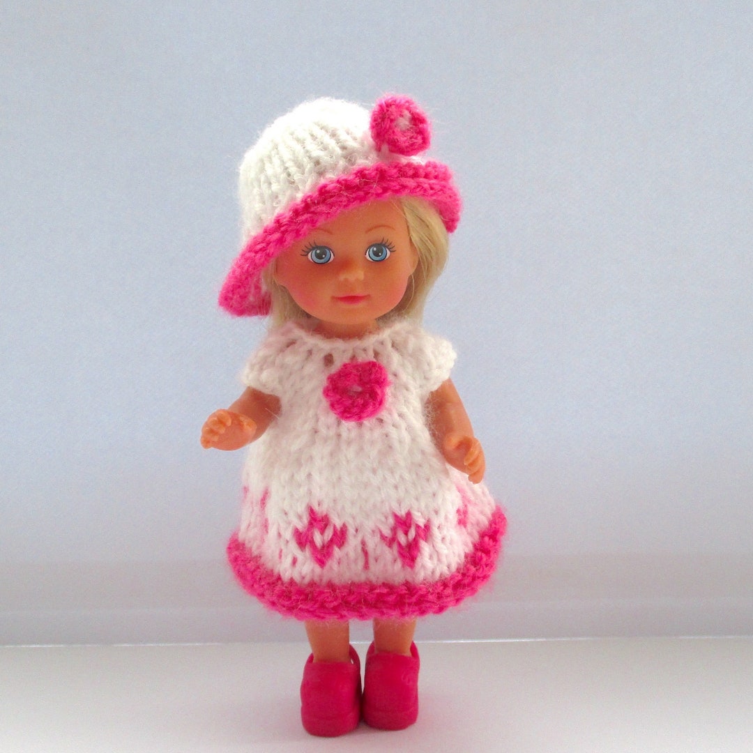 Knitting Pattern, Kelly Dolls Clothes Dress Panties Hat Pdf Instant ...