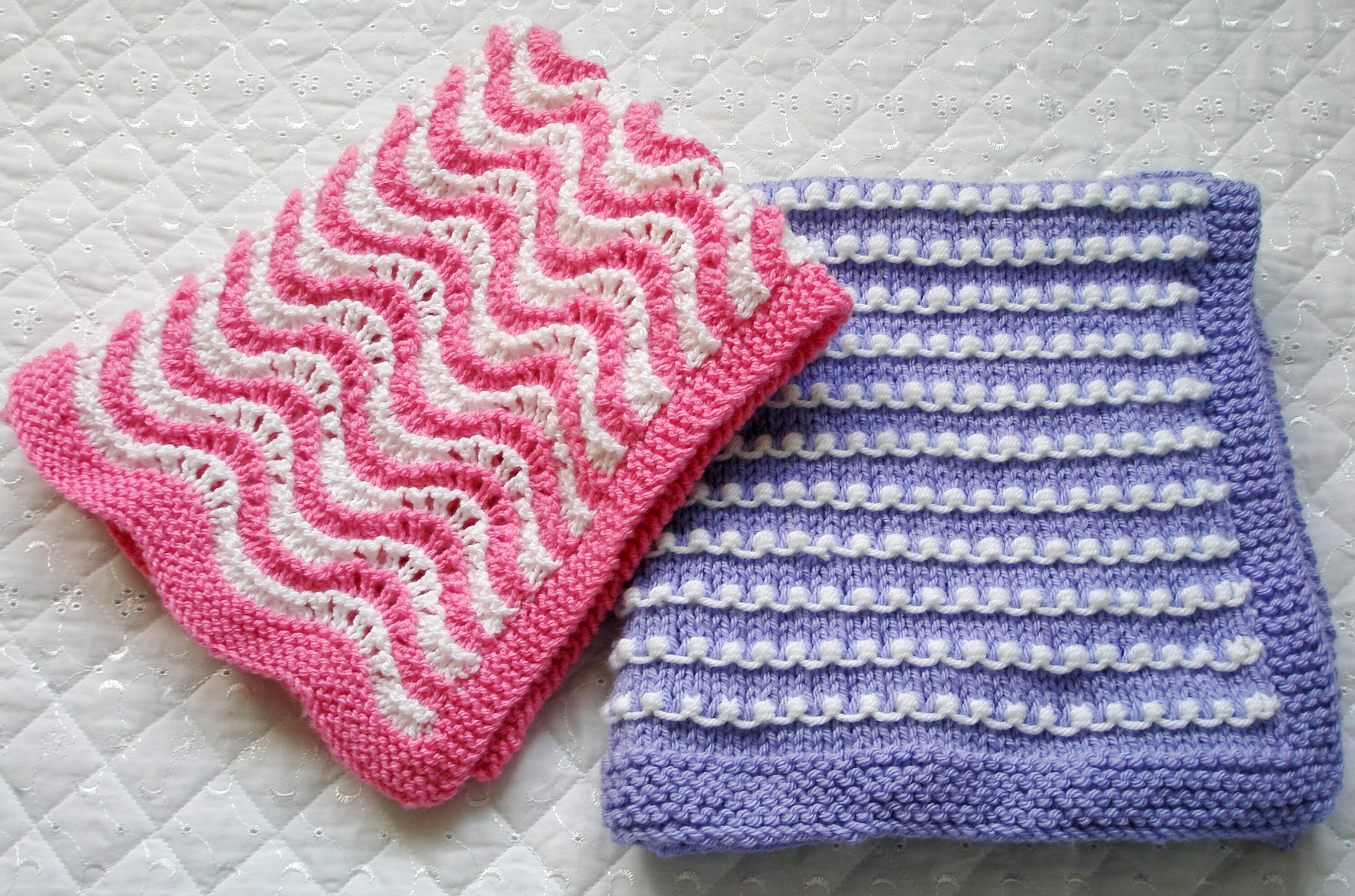 Knitting Pattern Baby Blanket Baby Stroller Comforter PDF | Etsy